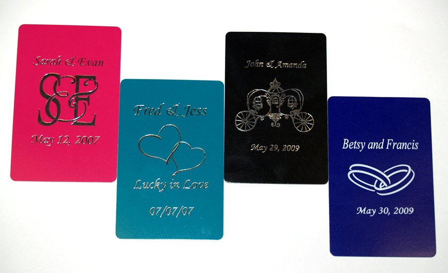 Foil Stamp playing cards go on sale at 1980's pricing!