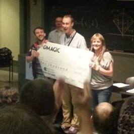 Ad Magic at UNPUB 4 playing tabletop games and meeting designers